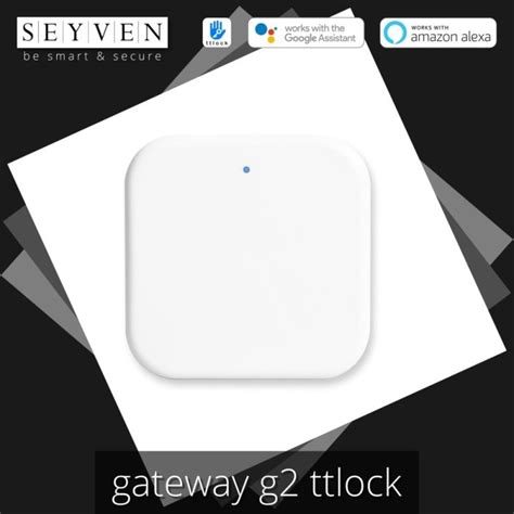 Jual Seyven Gateway G2 Tt Lock App Smart Wifi Door Lock Shopee Indonesia