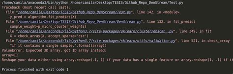 getting empty p micro cluster centers when trying the algorithm with less n samples 10 50 100