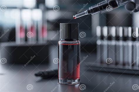 A Futuristic Cosmetic Lab With Scientists Testing Anti Aging Botox