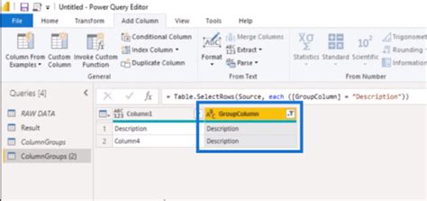 How To Dynamically Merge Columns In A Power Query Table Master Data