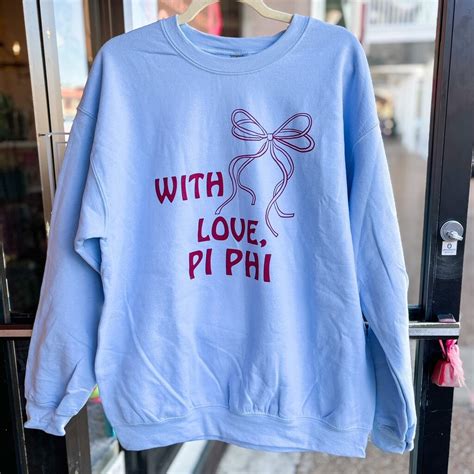 Pi Phi Bow Sweatshirt Katherine Beck
