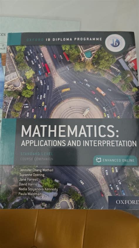 Ib 書（全新）oxford Ib Diploma Programme Ib Mathematics Applications And