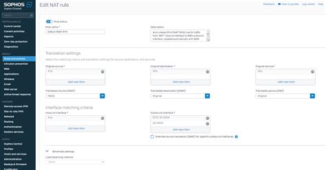 Created Vlan Dhcp But No Internet Discussions Sophos Firewall