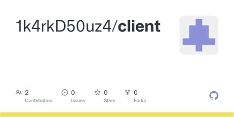 Github K Rkd Uz Client