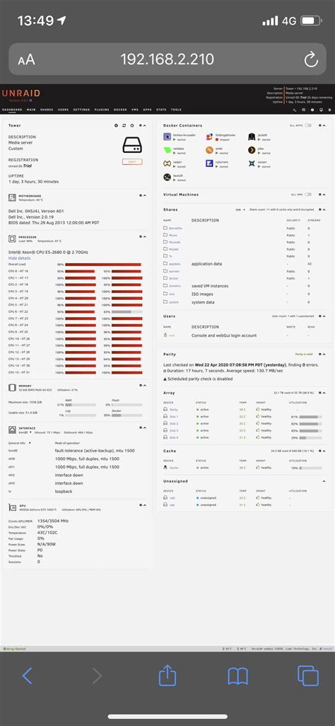 wierd 100 cpu usage help r unraid