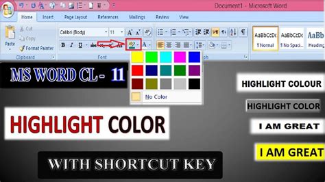 Highlight Text Color Word At Brandon Myers Blog