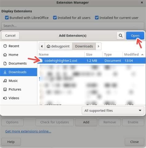 How To Install And Use Libreoffice Extensions