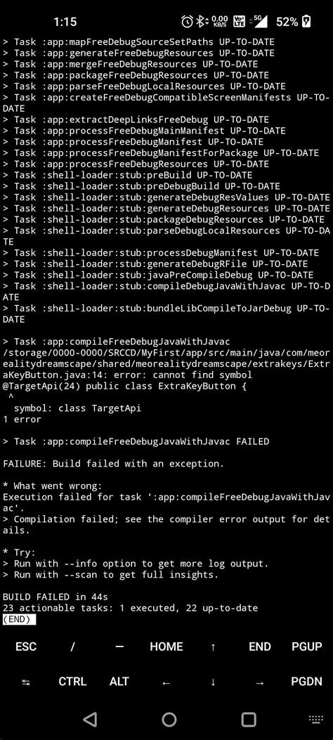 lint report offers to use targetapi in front of a class as an