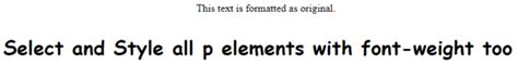 CSS Element Selector How Does Element Selector Work In CSS