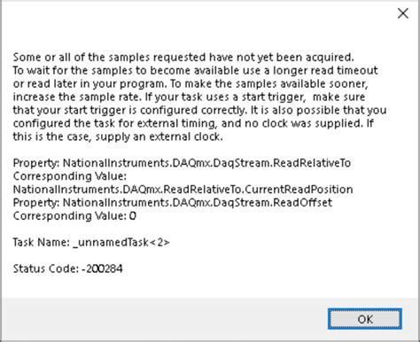 Daqmx Task Gives Error After The System Goes Into Sleep Mode Ni