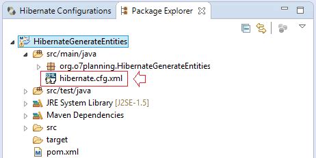 Use Hibernate Tools To Generate Entity Classes From Tables O Planning Org