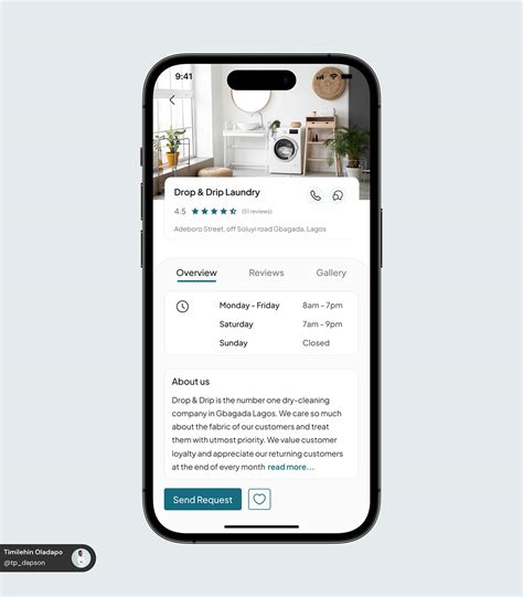 laundry app ui behance