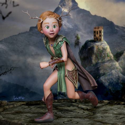 Little Fantasy Girl By Mysticartdesign On Deviantart