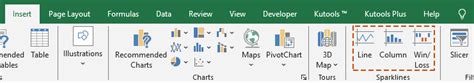 掌握 Excel 迷你图：插入、分组、自定义等