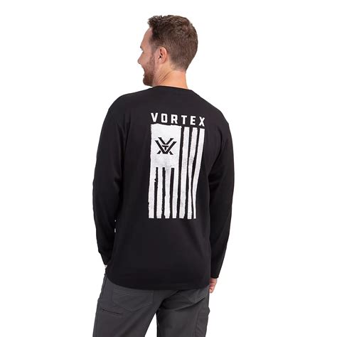 Vortex Mens Salute Long Sleeve T Shirt Academy