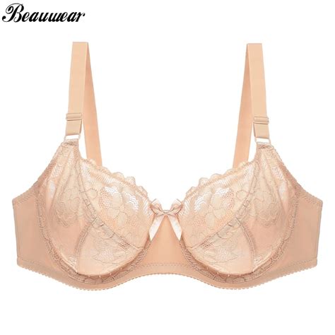 Beauwear 섹시한 여성 레이스 브래지어 풀 컵 D Dd E 플러스 36 46 통기성 울트라 얇은 거즈 브래지어 란제리 속옷 로파 인테리어브라 Aliexpress