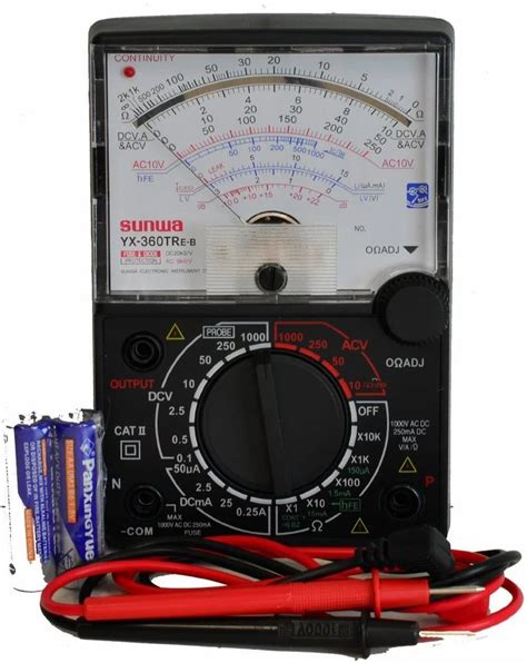 Digital Analog Multimeter Yx3600 Tr Eb Multitester Analog Multi Meter Testerdiode Protection