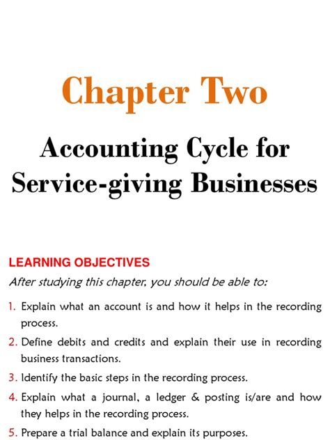 Chapter 2 Fundamentals Of Accounting I Pdf Debits And Credits Equity Finance