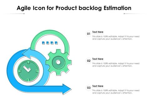 Agile Icon For Product Backlog Estimation Presentation Graphics Presentation PowerPoint