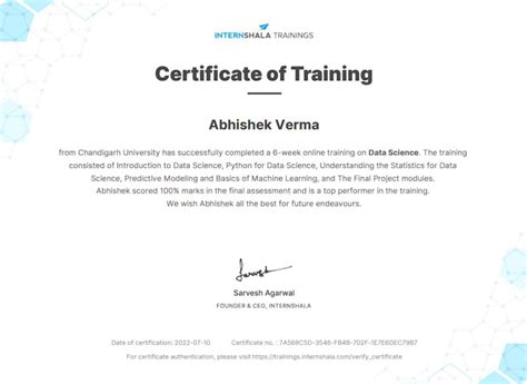 abhishek verma on linkedin datascience python machinelearning internshalatrainings…