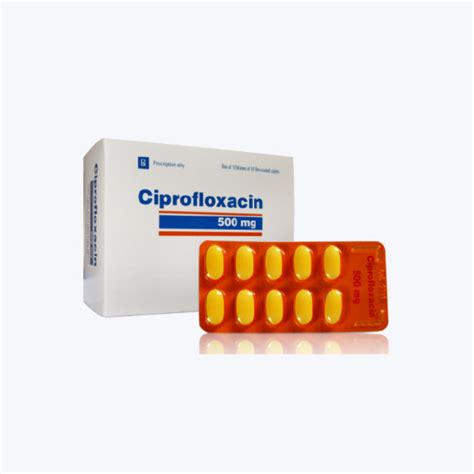 Ciprofloxacin Antibiotics Drug GenoCol