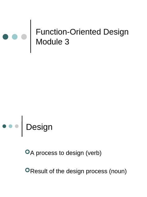 Function Oriented Design Pdf System Abstraction Computer Science