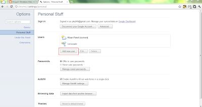 Google Chrome How To Use Different Acconts In Google Chrome