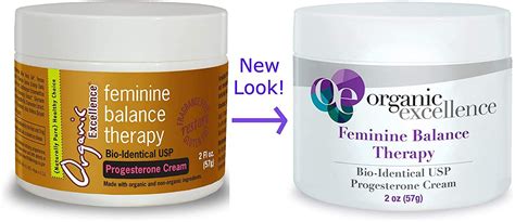 Organic Excellence Feminine Balance Progesterone Cream Bio Identical