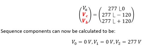 Negative Sequence Overvoltage Protection Voltage Disturbance