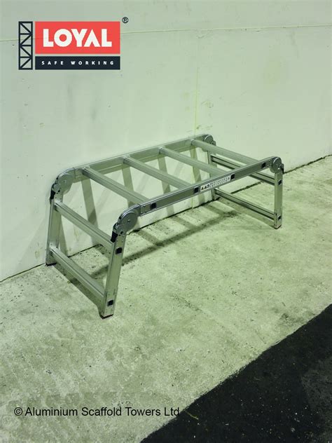 Loyal Deck Folded Ladder Frame Aluminium Scaffold Towers Limited Loyal Deck Folded Ladder Frame Aluminium Scaffold Towers Limited