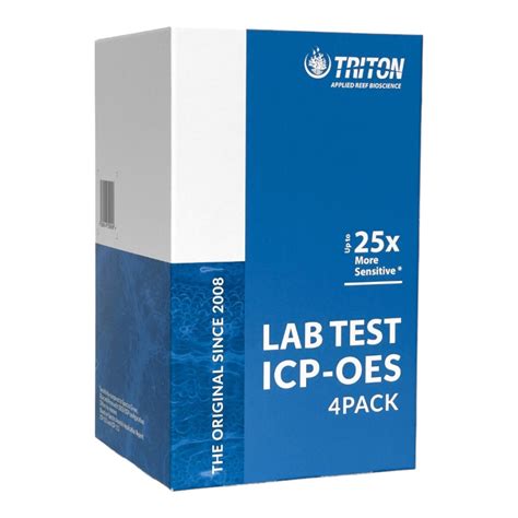 Triton Icp Oes Test Kit 4 Pack