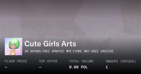 Cute Girls Arts Collection Opensea