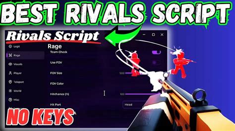 Top 4 Rivals Scripts Roblox 2025 No Keys Zypherion Aimbot