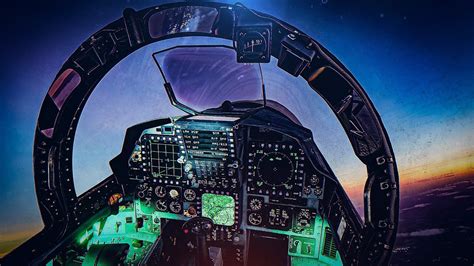 F 16 Cockpit Wallpaper