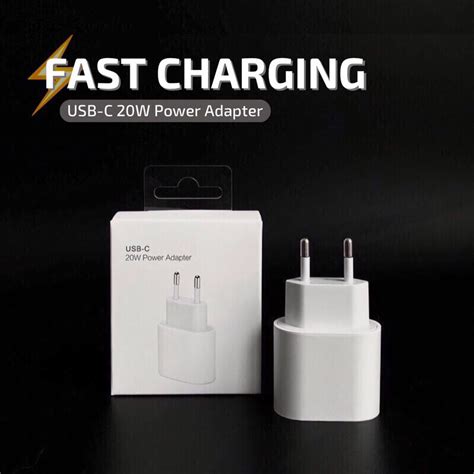 Jual Adapter Fast Charging USB C Power Adapter 20 Watt Shopee Indonesia