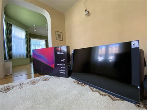 Review TCL C81 65C815 Smart TV 4K Android cu diagonală de 165 cm acustică Onkyo ce face