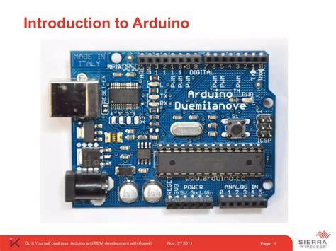Do It Yourself Coolness Arduino And M2m Development With Eclipse And Koneki Pptx