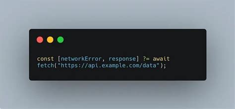 🚀no More Try Catch🪬🚀 Unlock The Power Of The Operator In Javascript