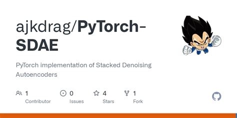 Github Ajkdragpytorch Sdae Pytorch Implementation Of Stacked Denoising Autoencoders