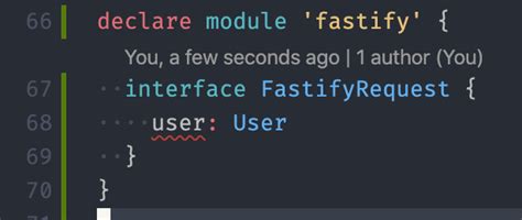 user object not declared for typescript · issue 74 · fastify fastify jwt · github