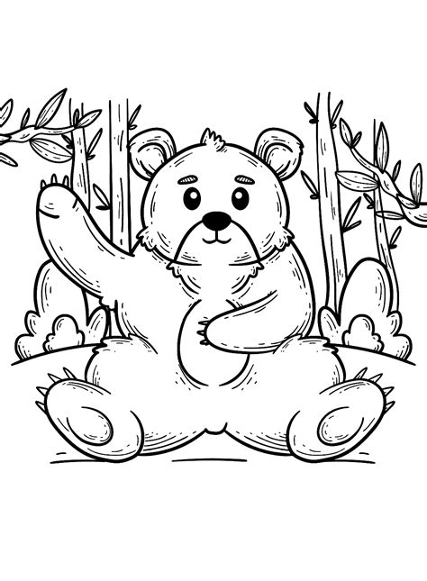 89 Teddy Bear Coloring Pages