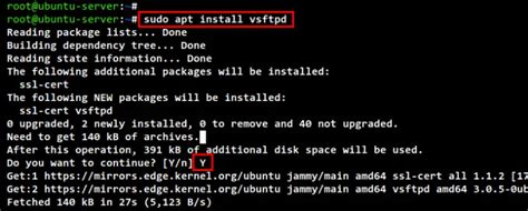 How To Setup Ftp Server With Vsftpd And Tls On Ubuntu 2204