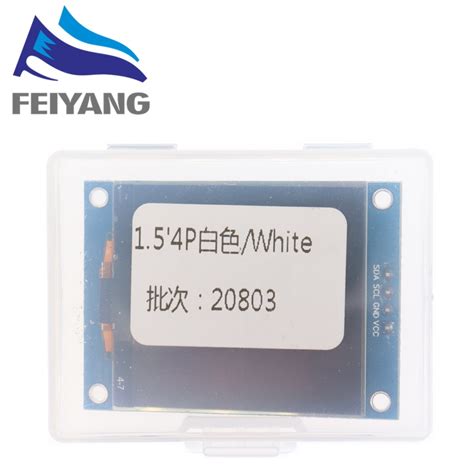 15 Inch 15 128x128 Oled Shield Screen Module White Color For Raspberry Pi For Stm32 For