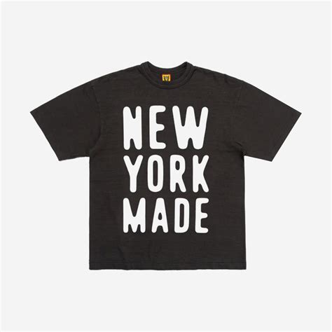 휴먼 메이드 뉴욕 티셔츠 블랙 뉴욕 팝업 스토어 한정 Human Made Kream
