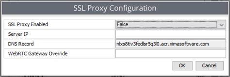 Configuring Ssltls