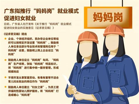 广东推行 妈妈岗”就业新模式 帮助育儿妇女做到 带娃”就业两不误通知服务方面