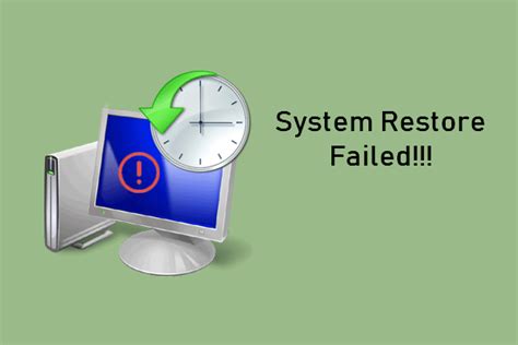 System Restore Failed And Did Not Complete Successfully Fixes MiniTool