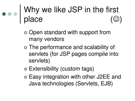 ppt jsp 2 0 and jstl principles and patterns powerpoint presentation id 6396952