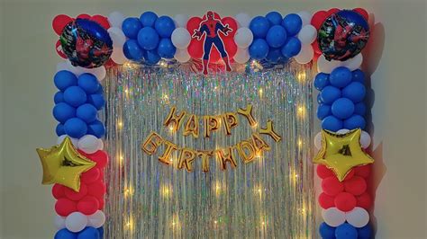 Spider Man Birthday Centerpieces Spiderman Ring Decoration Quick