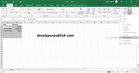 Find Cells With Data Validation In Microsoft Excel Excel Tutorials